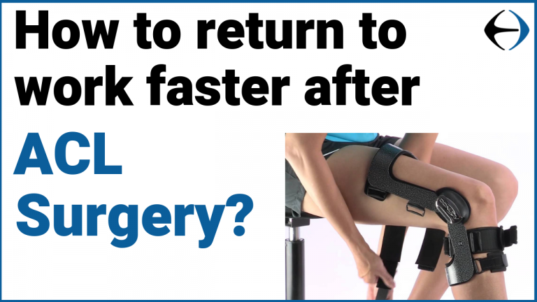 How to return to work faster after ACL surgery? - Evercore - Move With ...